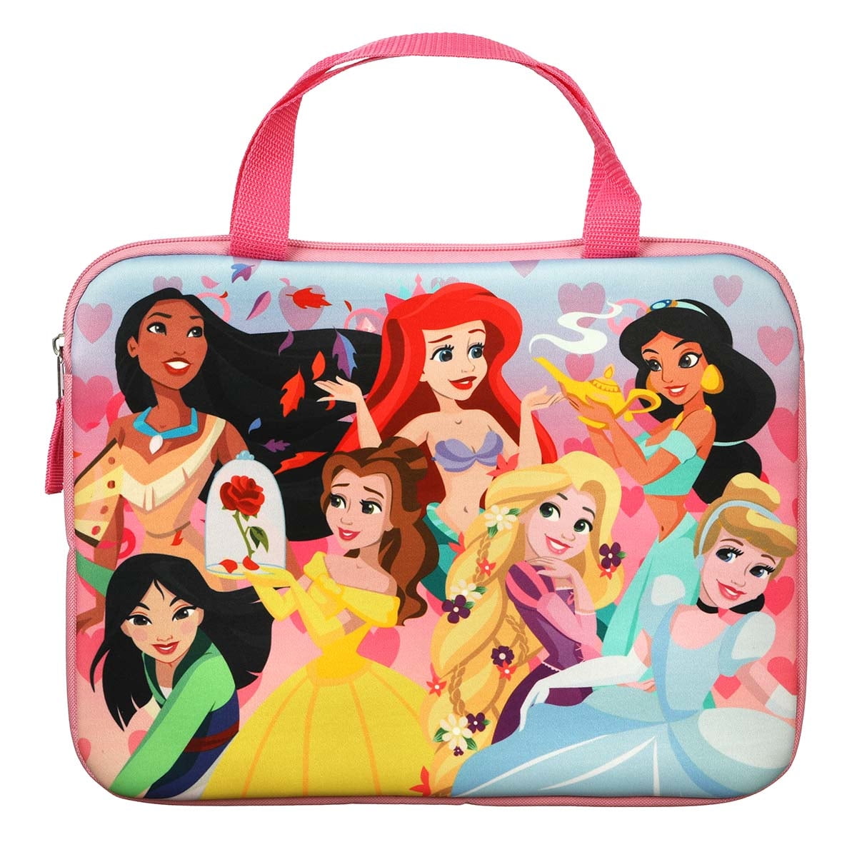 Girls Disney Princess Large 13 Inch Padded Utility Case - Walmart.com