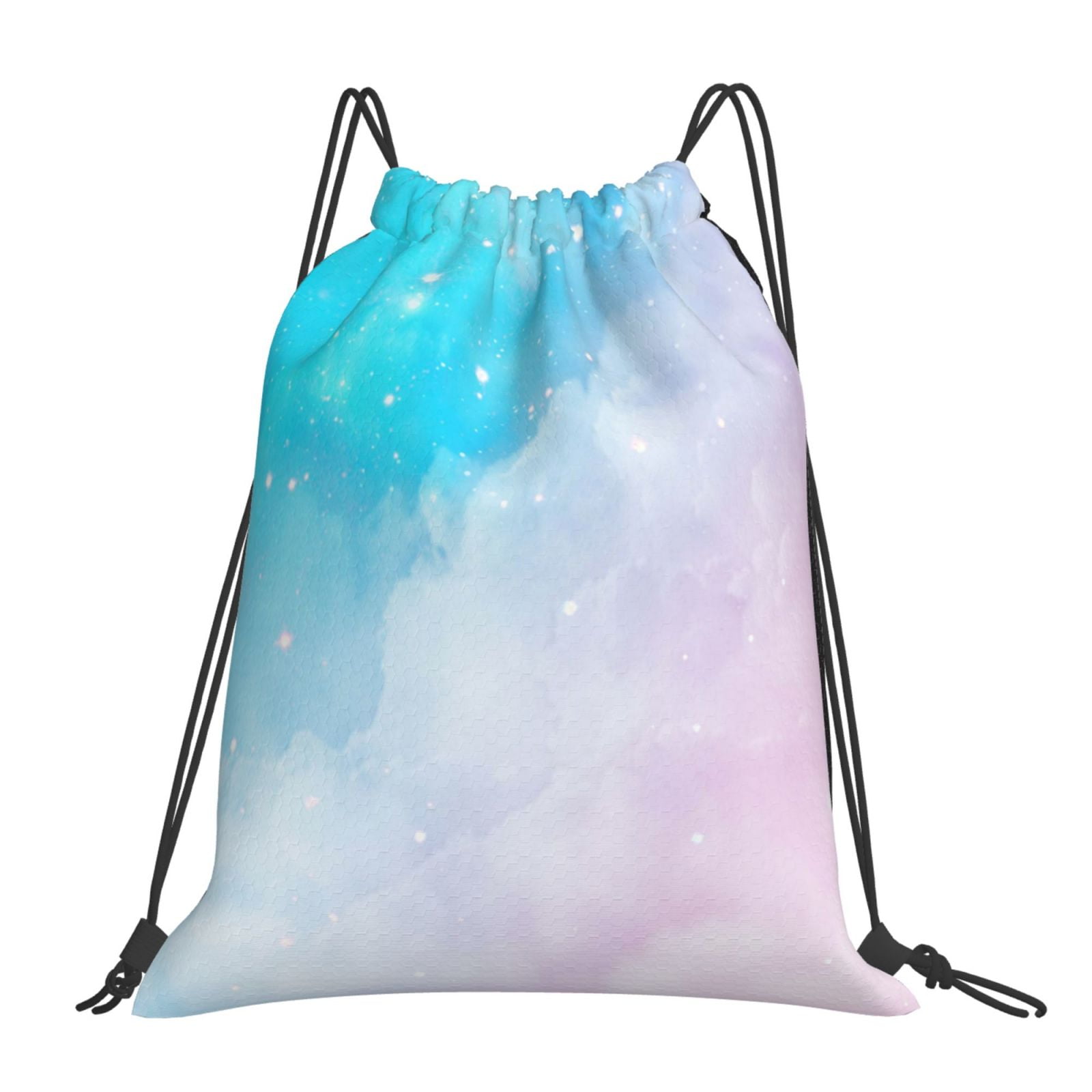 Girls Drawstring Backpack Sport Gym Bag For Yoga Swimming Gymsack Sport ...