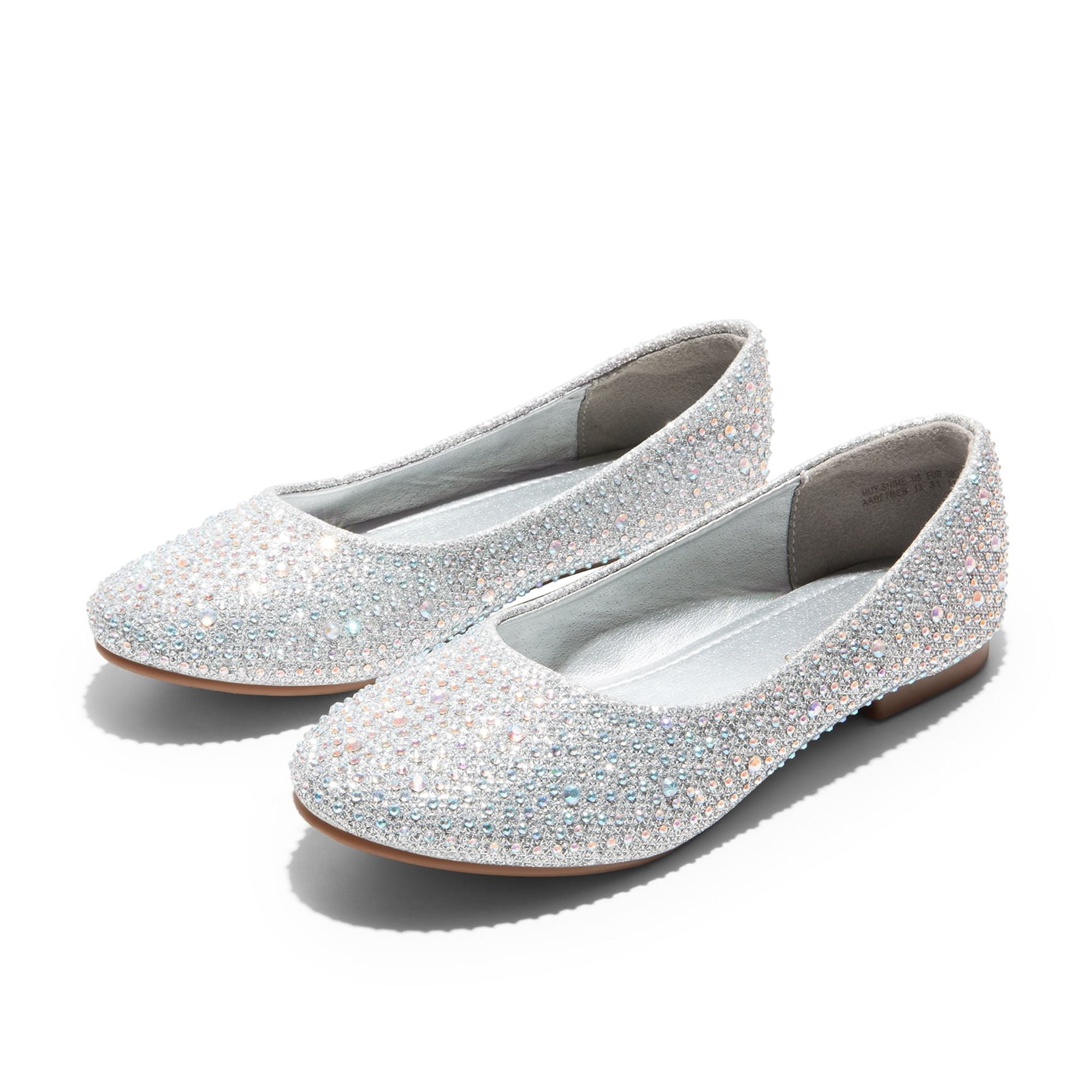 Girls Dress Shoes Slip on Ballerina Flats（Toddler/Little Kid/Big Kid ...