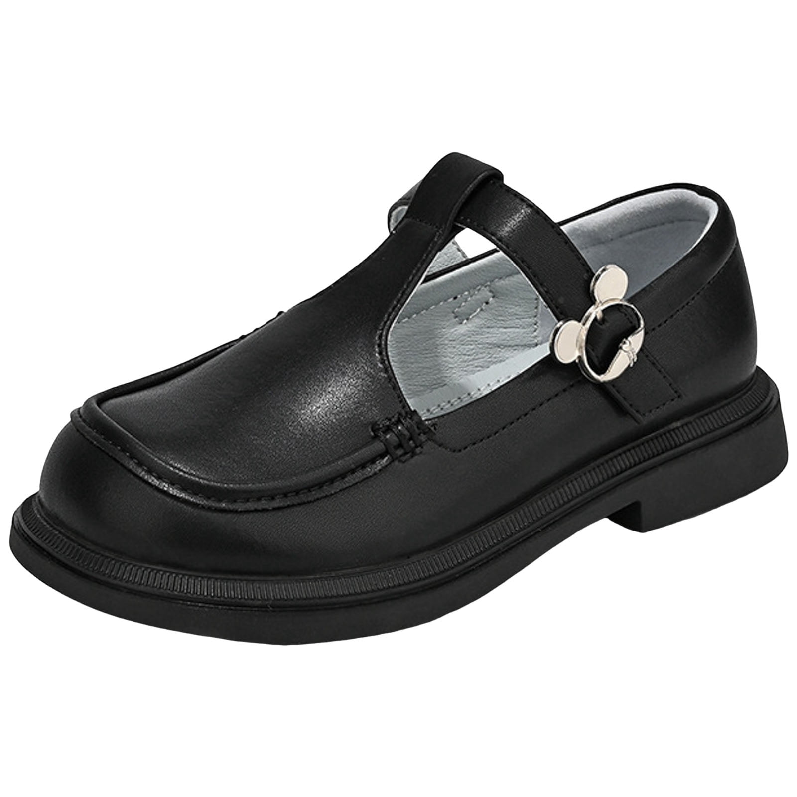 Girls Dress Shoes Toddler School Uniform Mary Jane Low Heel Princess ...