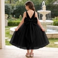 Girls Dress Size 9-11Y Kids Wedding Satin Net Sleeveless Puff Skirt ...