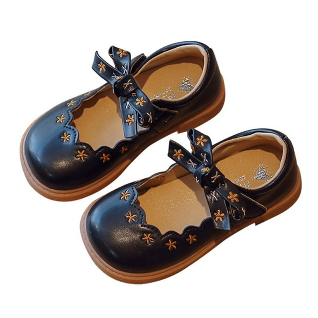 Girls Dress Up Shoes Princess Mary Jane School Uniform Dress Shoes in ...