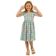 Girls Dresses 67 Meme Dress for Girls Casual Flutter Sleeve Dress A ...