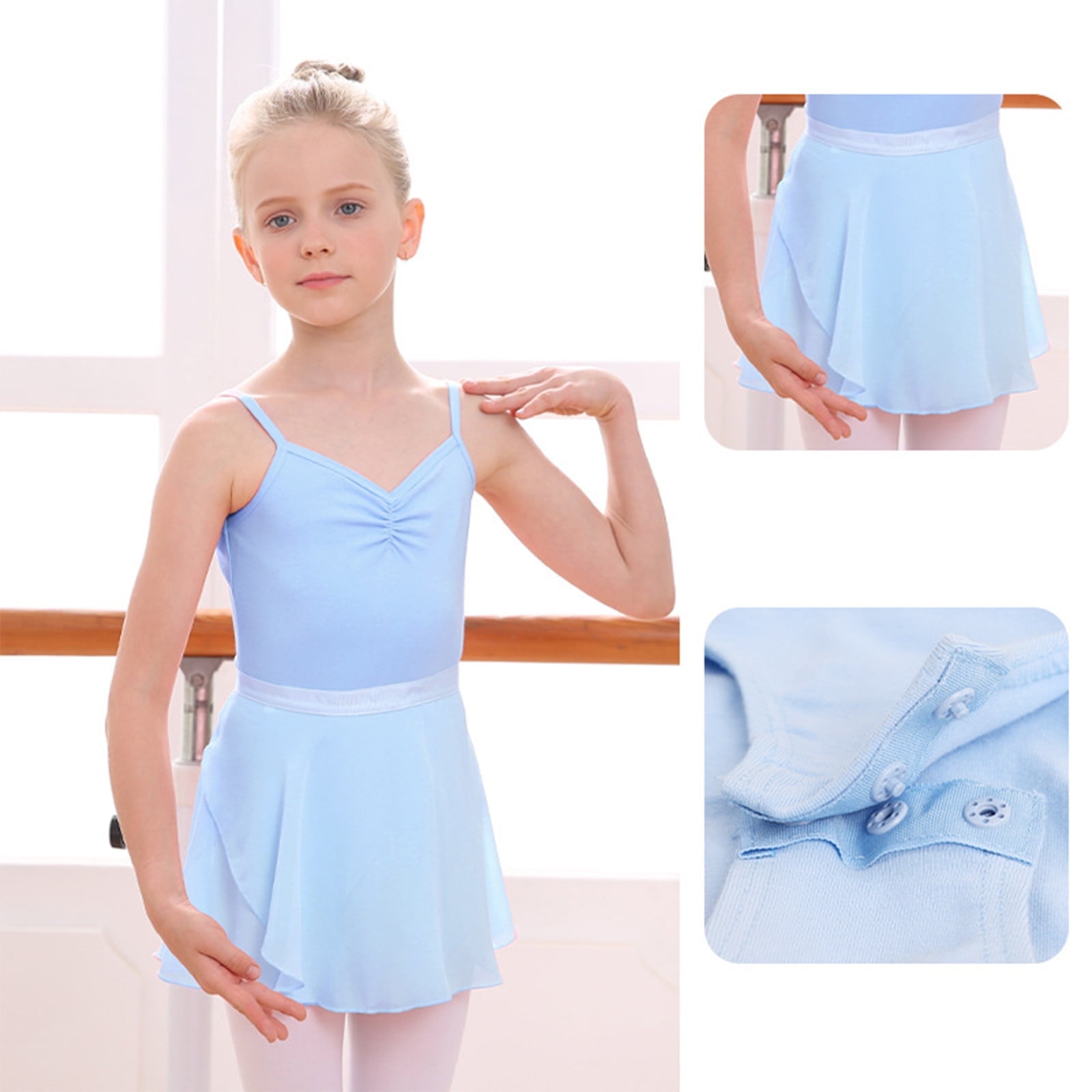 Girls Dresses Baby Children's Dance Leotard Clothes Summer Flying ...