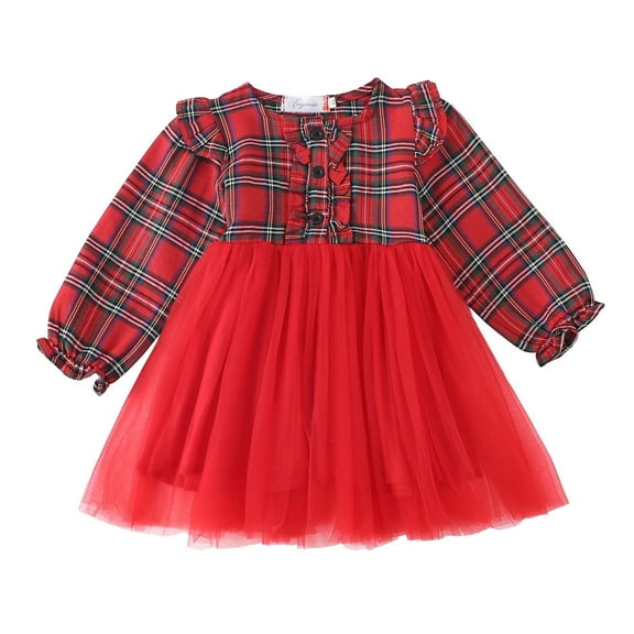 Afdoent Girls Fashion Dresses Kids Toddler Baby Girls Spring Autumn ...