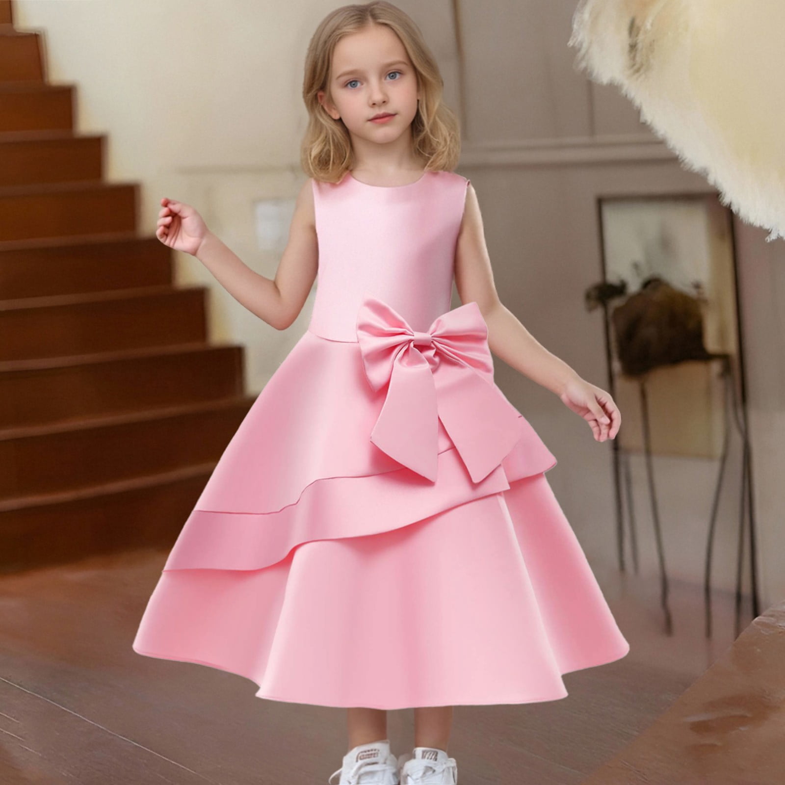 Girls Dresses Formal Dresses for Girls PinkGraduation Dress Girls ...