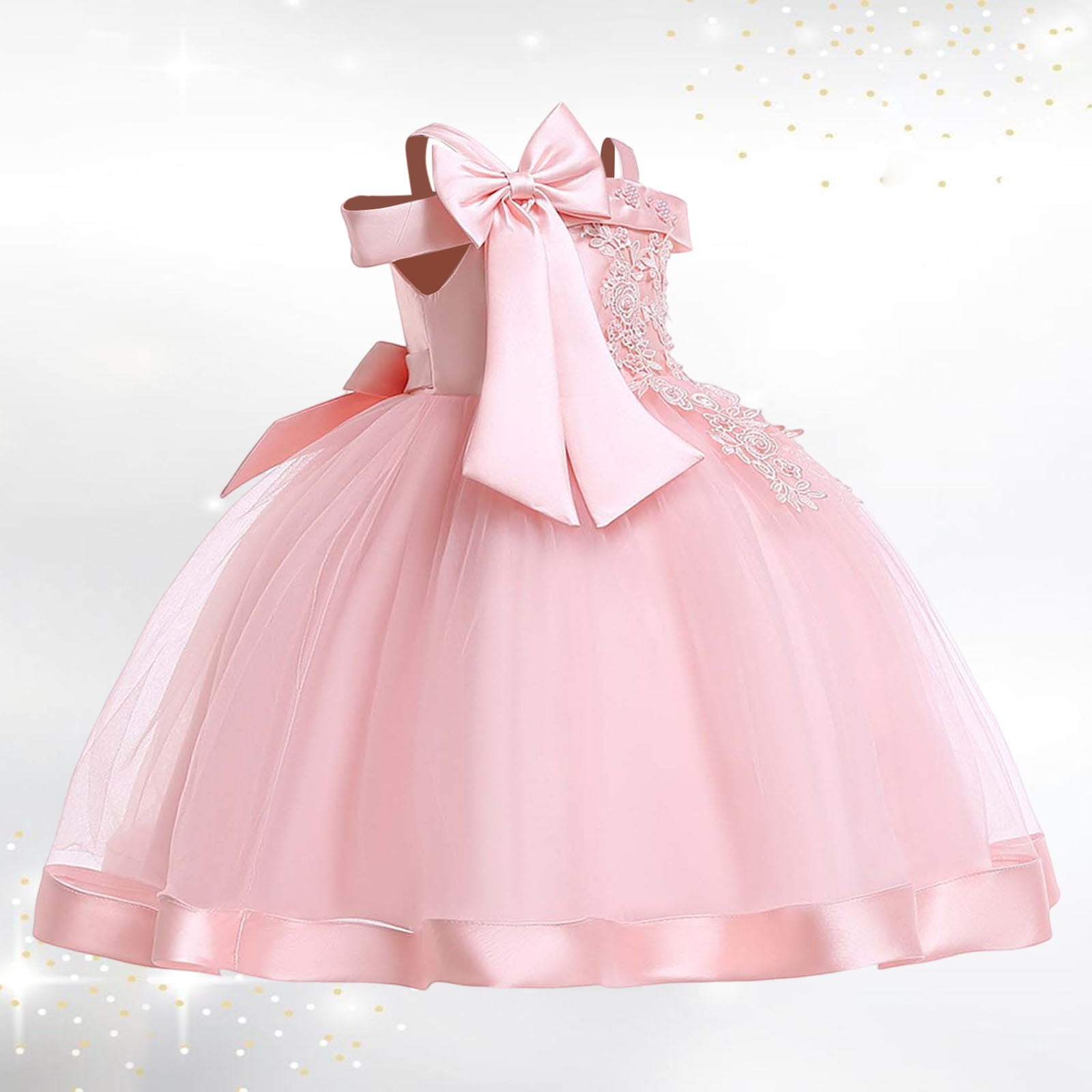 Girls Dresses Kids Formal Dresses for Girls PinkGraduation Dress Dress ...
