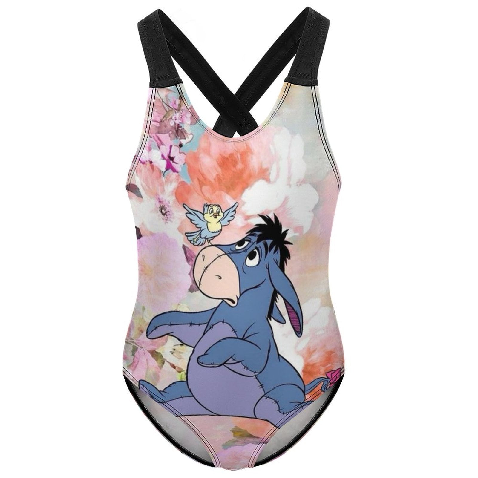 Girls Ee-Yore Swimsuit One Piece Bathing Suit for Girls Swimwear ...