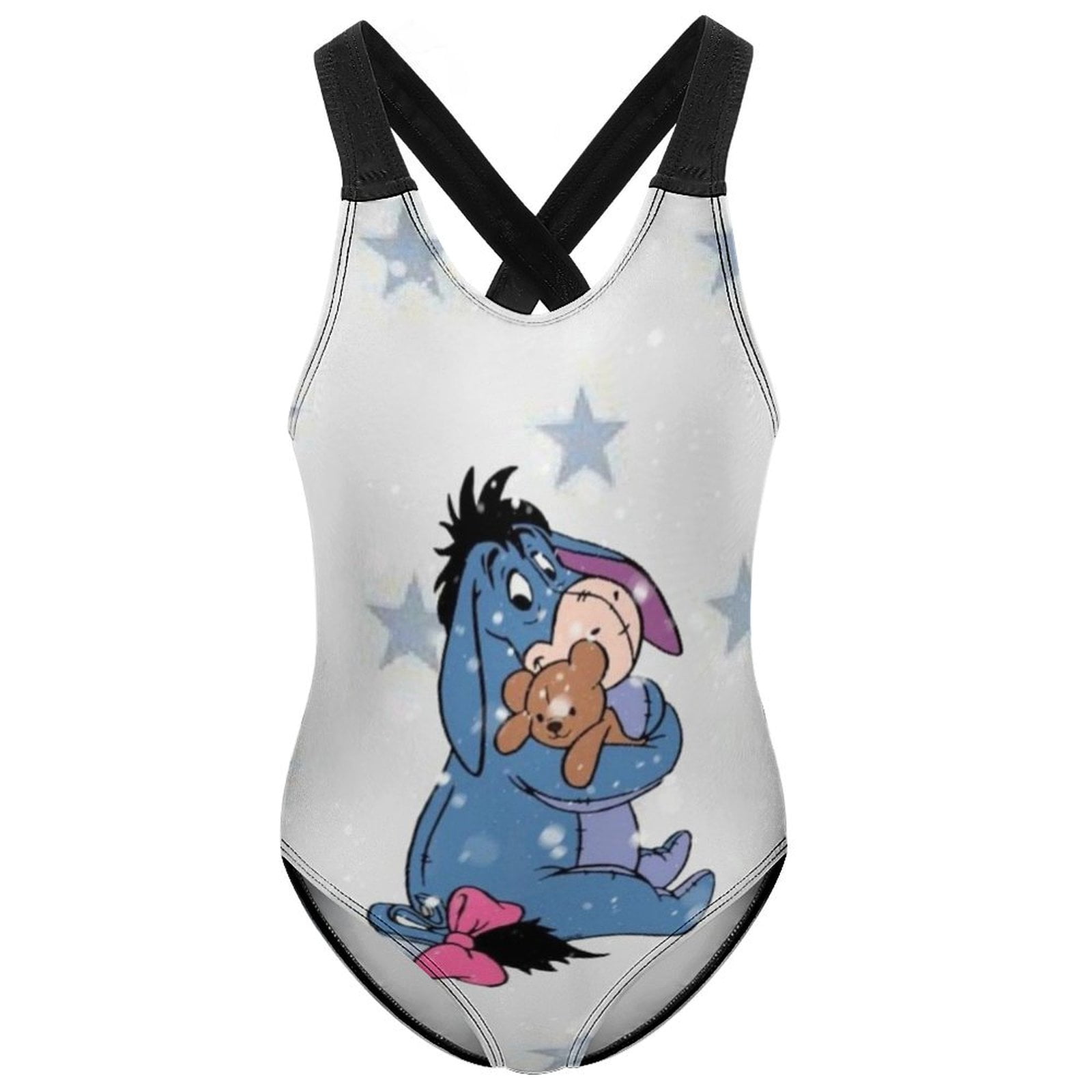 Girls Ee-Yore Swimsuit One Piece Bathing Suit for Girls Swimwear ...
