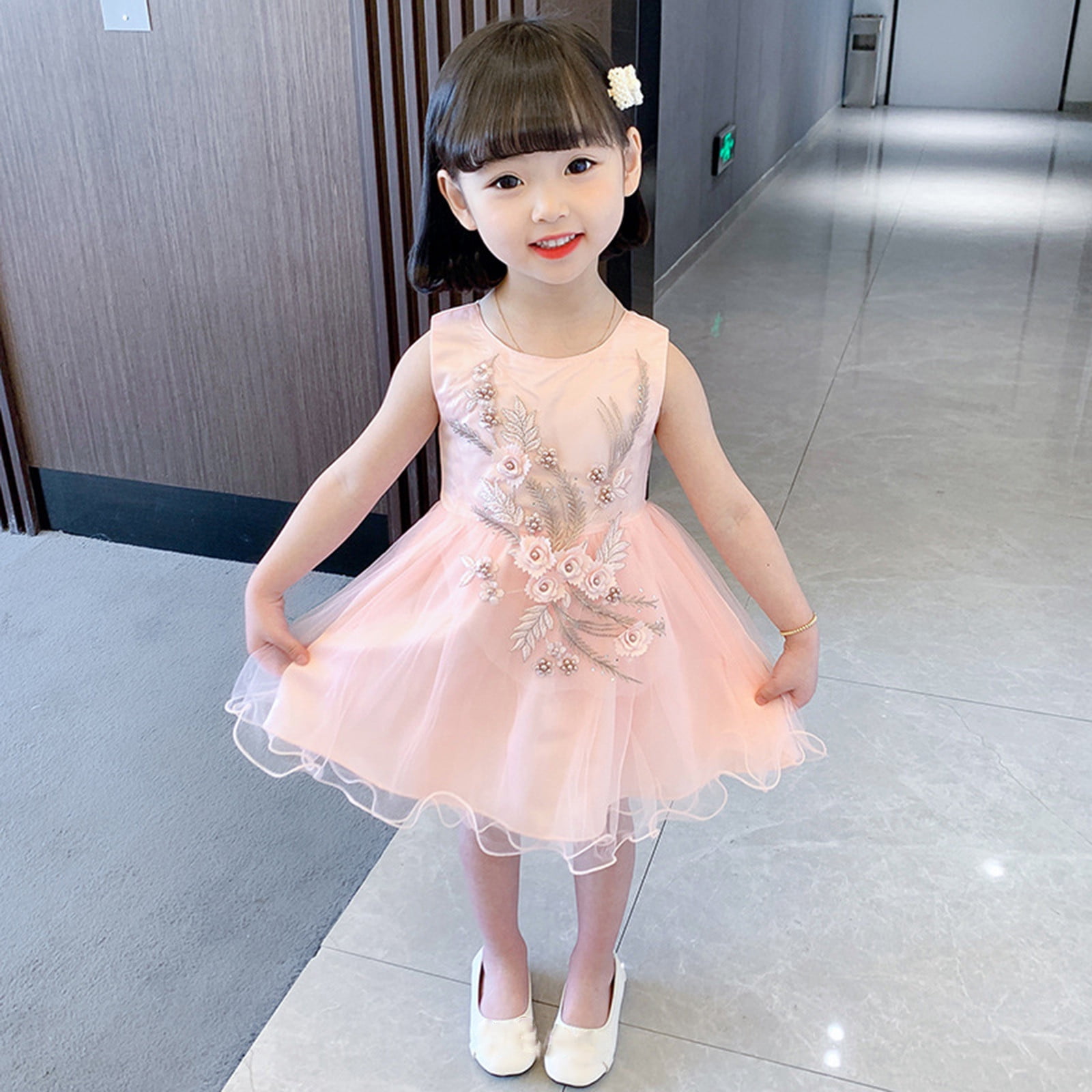 Girls' Embroidered Dress New Summer Dress Little Girl Baby Summer ...