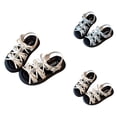 Girls Fashion Sandals with Bow Design, Adjustable Straps for Toddler ...