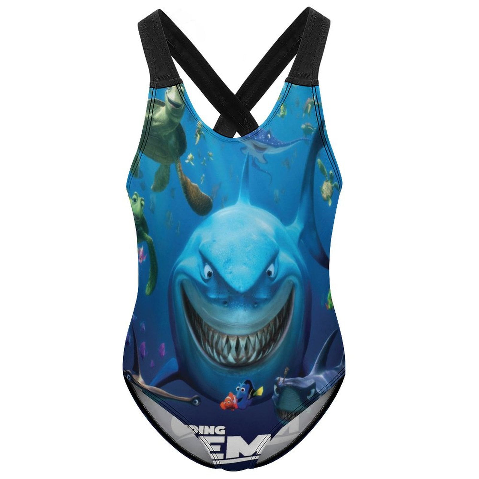 Girls Finding Nemo Swimsuit One Piece Bathing Suit for Girls Swimwear ...