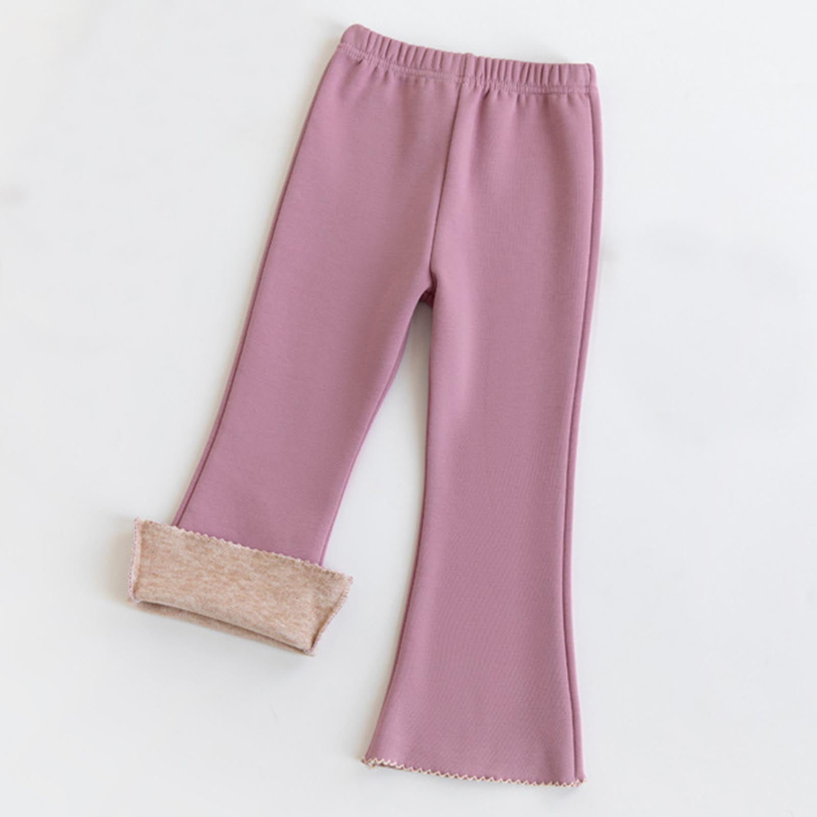 Girls Flare Leggings Size 7-8 Comfortable Elastic Waist Baby Pants ...