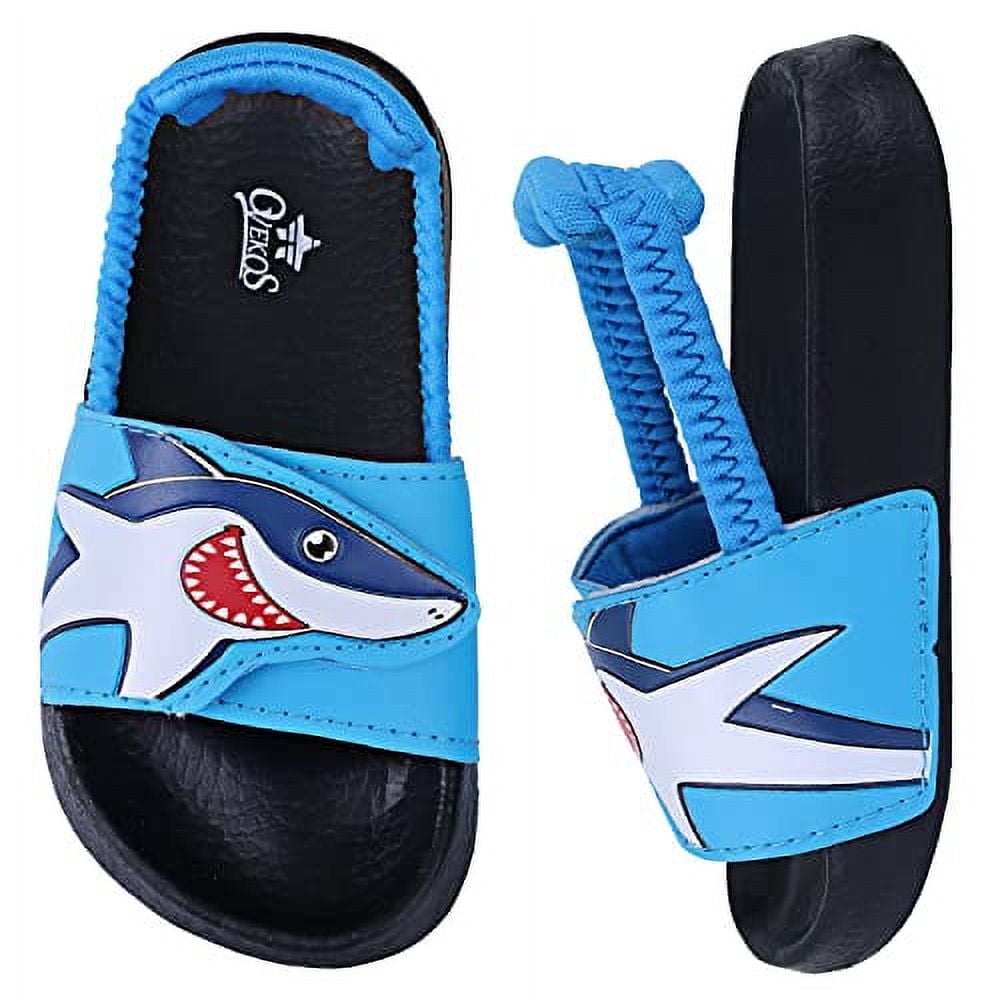 Girls Flip Flops Boys Summer Slippers Kids Glitter Sliders Beach ...