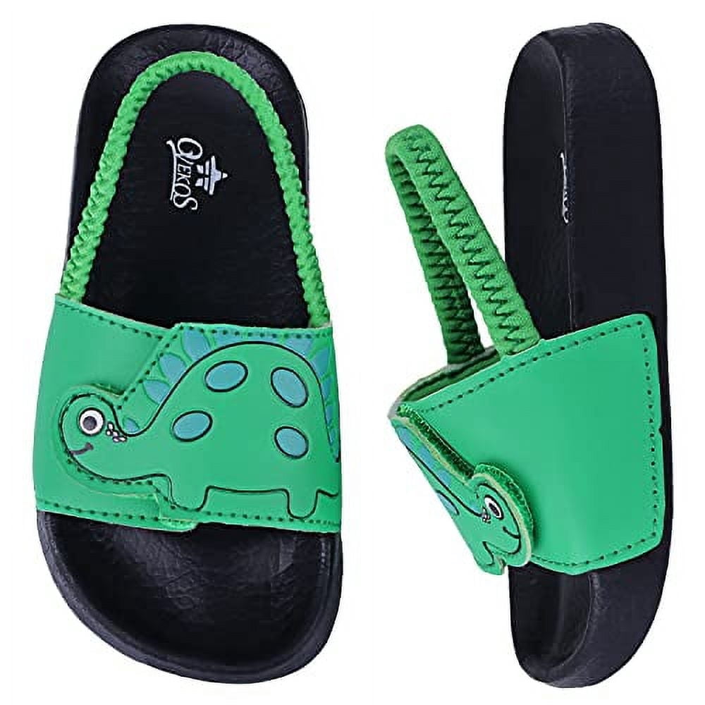 Girls Flip Flops Boys Summer Slippers Kids Glitter Sliders Beach ...