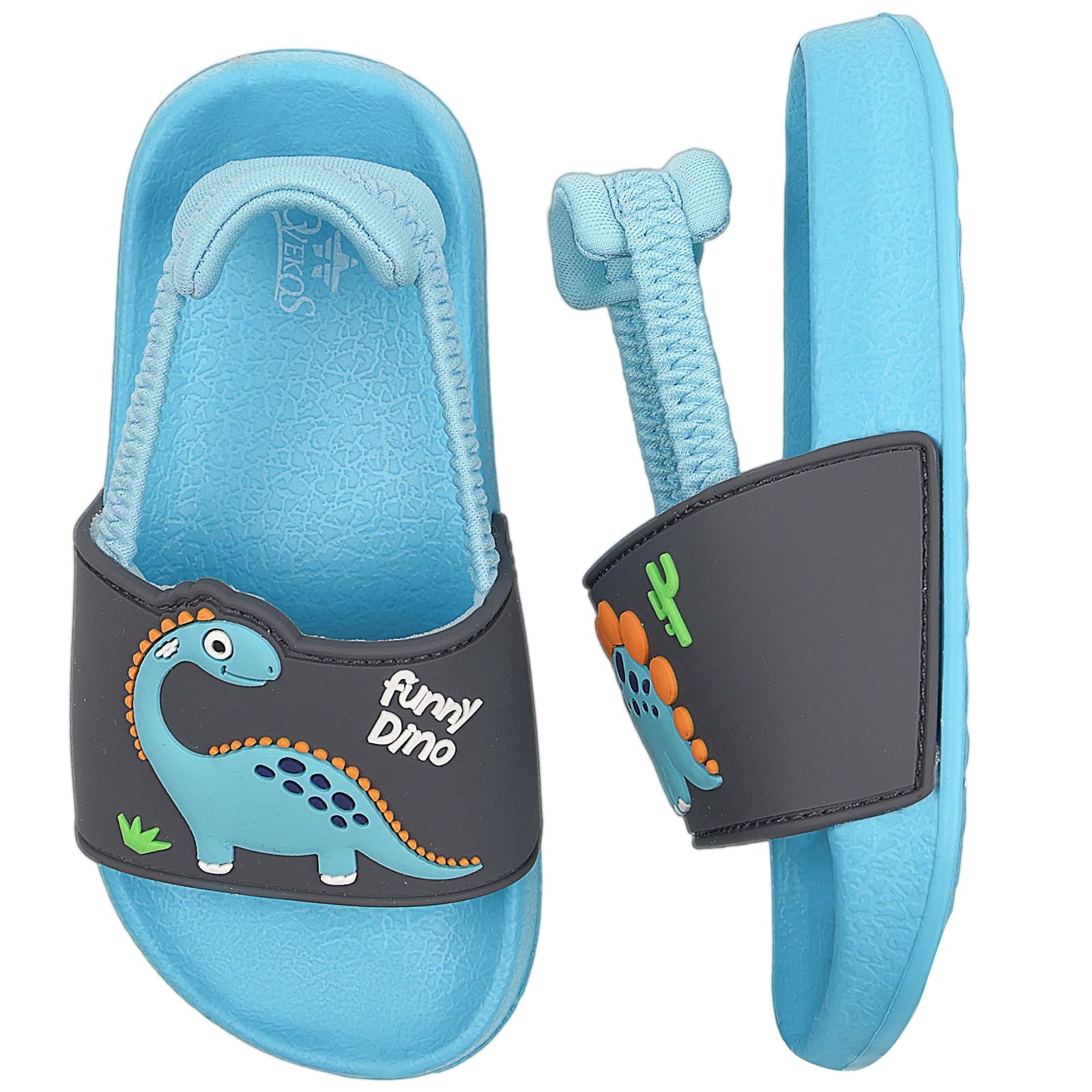 Girls Flip Flops Boys Summer Slippers Kids Glitter Sliders Beach ...