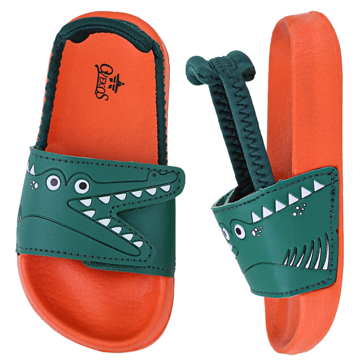 Girls Flip Flops Boys Summer Slippers Kids Glitter Sliders Beach ...