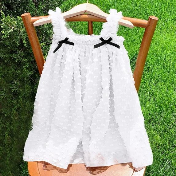 Girls Formal Dresses White Dresses for Girls Tulle Dress Fancy Dress ...