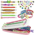 Girls Friendship Bracelet Making Kit, DIY Art Carfts Toy for Girls Age ...