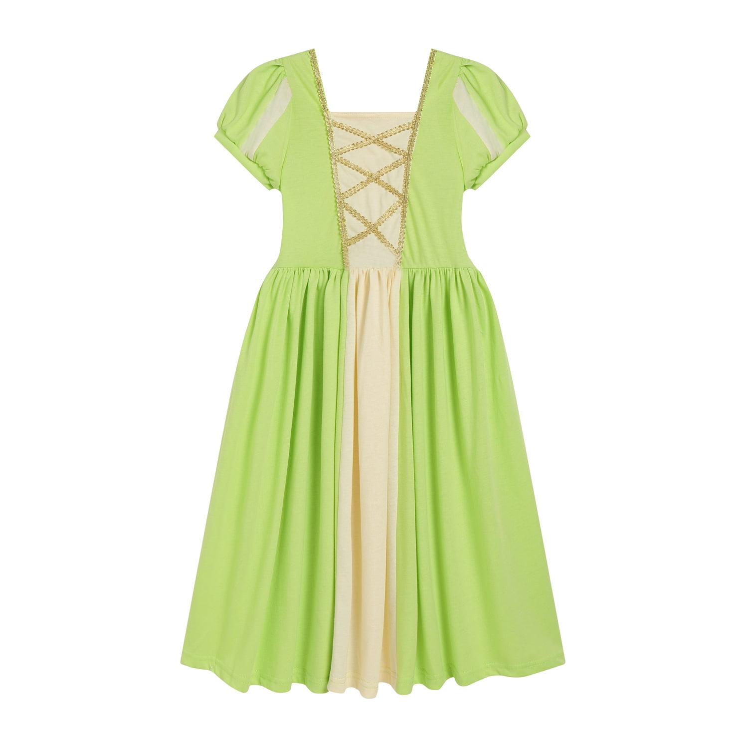 Girls Frog Princess Dress Halloween Cosplay Christmas Birthday Party ...