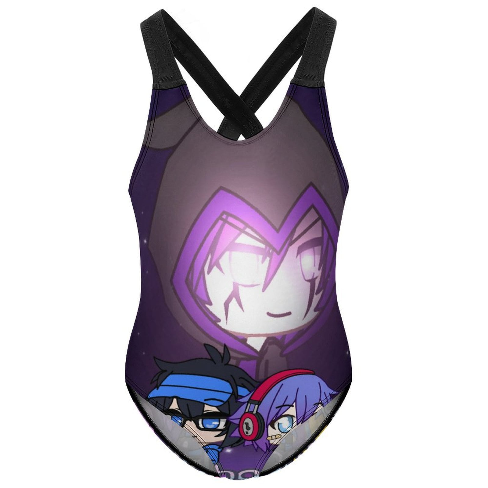 Girls Galaxy Gacha Life One Piece Swimsuit Bathing Suit Summer Swimwear ...