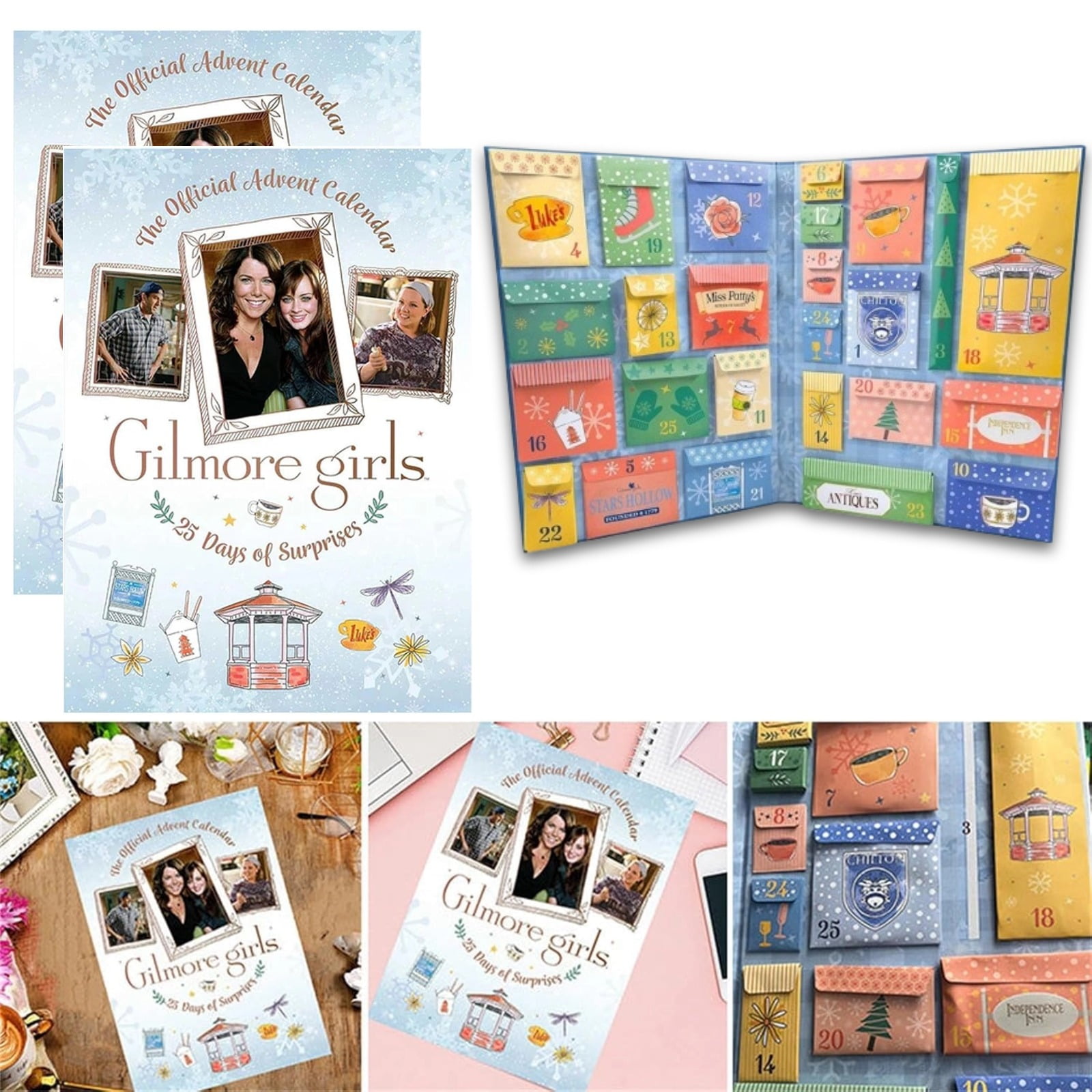 Girls Gilmore Advent Calendar 2024, Christmas Countdown Calendar 2024 Advent Calendar For Women ...