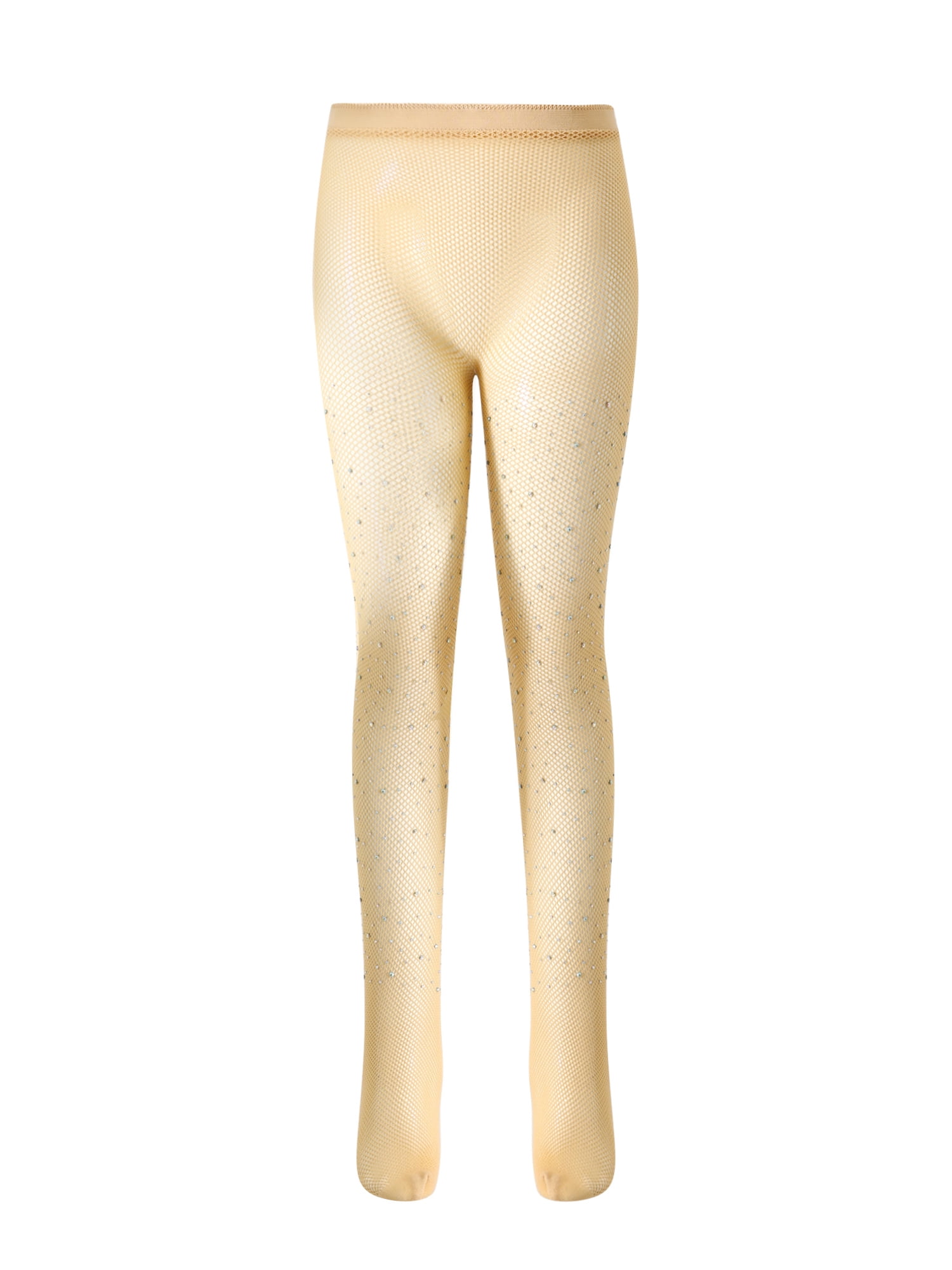 Girls Glitter Fishnet Tights Kids Bling Mesh Stockings Sparkle ...