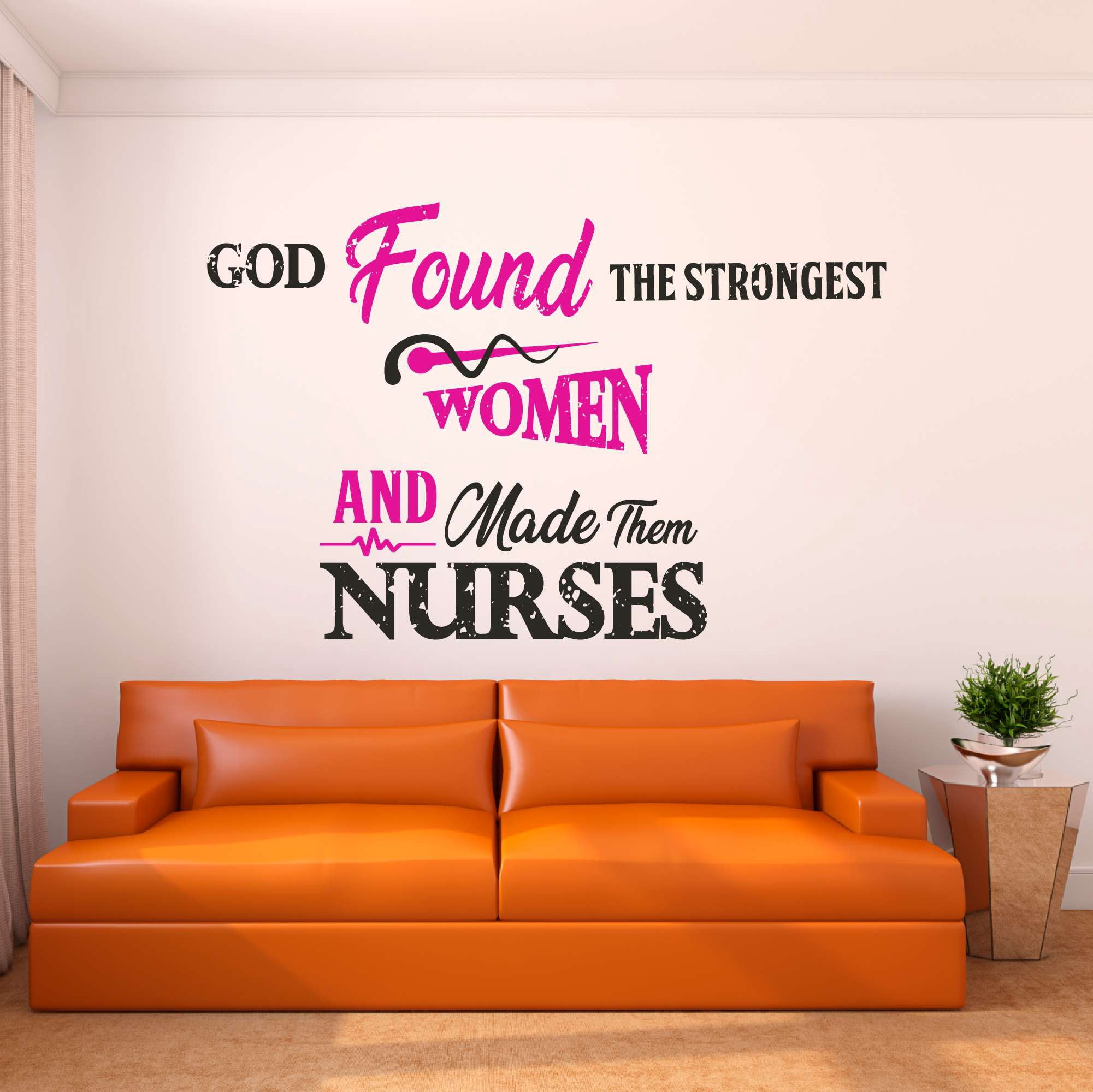 Girls God found Strongest women & made Nurses Cute Quotes & Sayings ...
