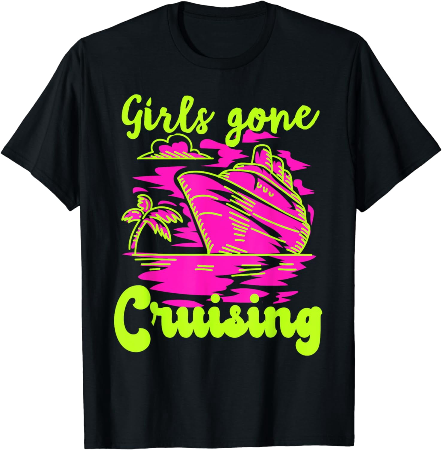 Girls Gone Cruising 2024 Summer Ship Trip Cruise Matching T-Shirt ...