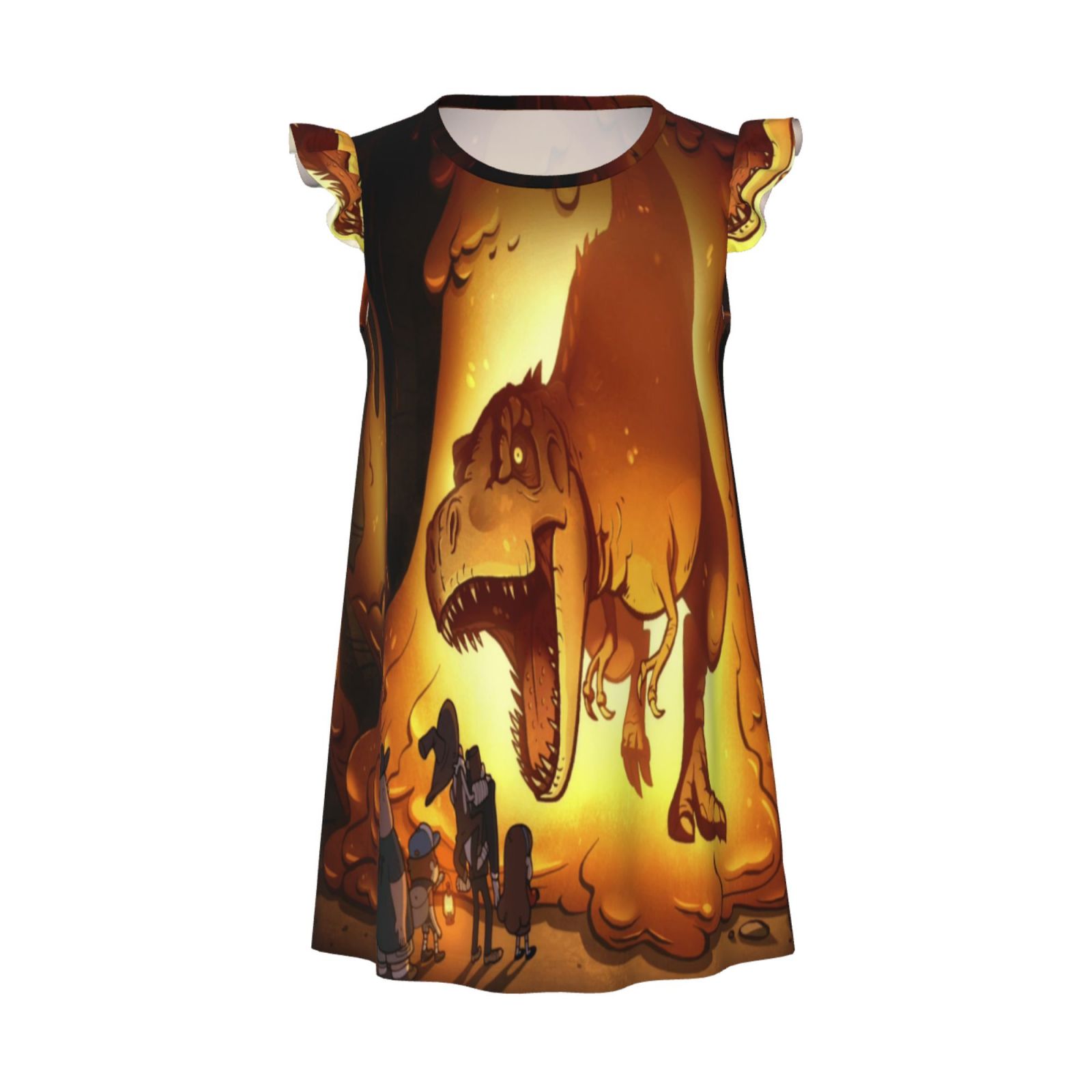 Girls Gravity Fall Nightgowns Pajamas Kids Sleepwear Night Dress Sleep ...