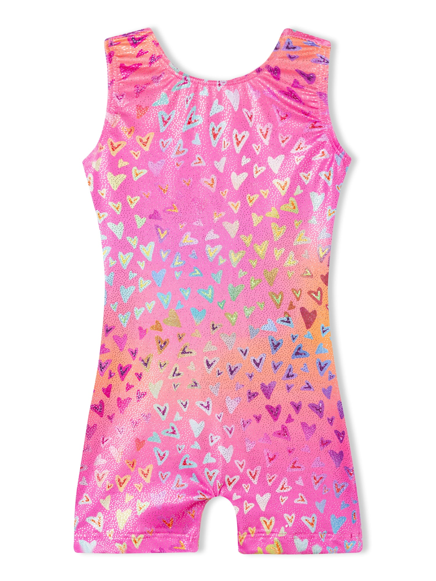 Girls Gymnastics Leotards One Piece Sparkly Size 2t 3t Pink for Kids ...