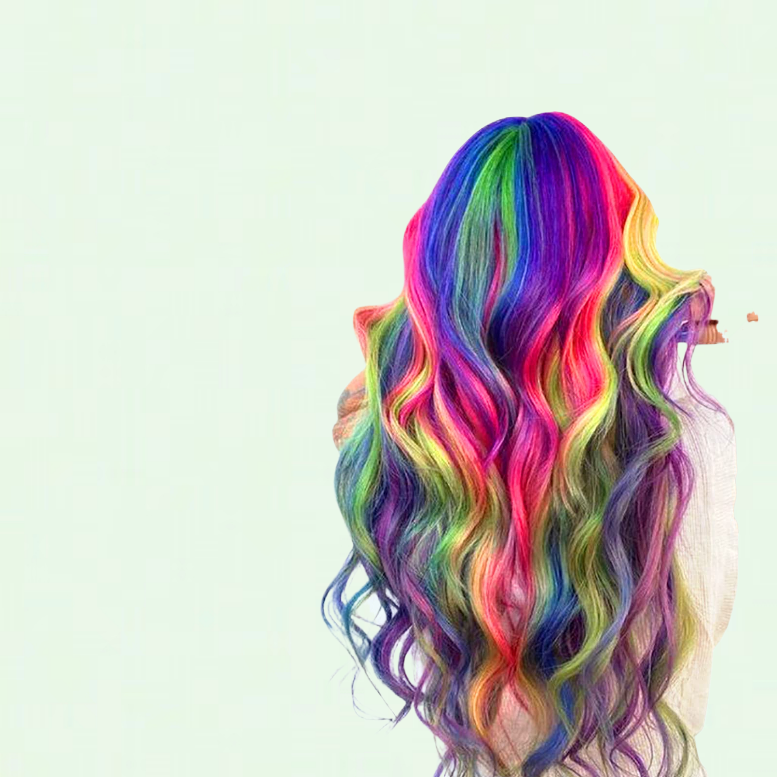 Girls Hair Chalk Kit, Temporary Rainbow Hair Color Set for Kids ...