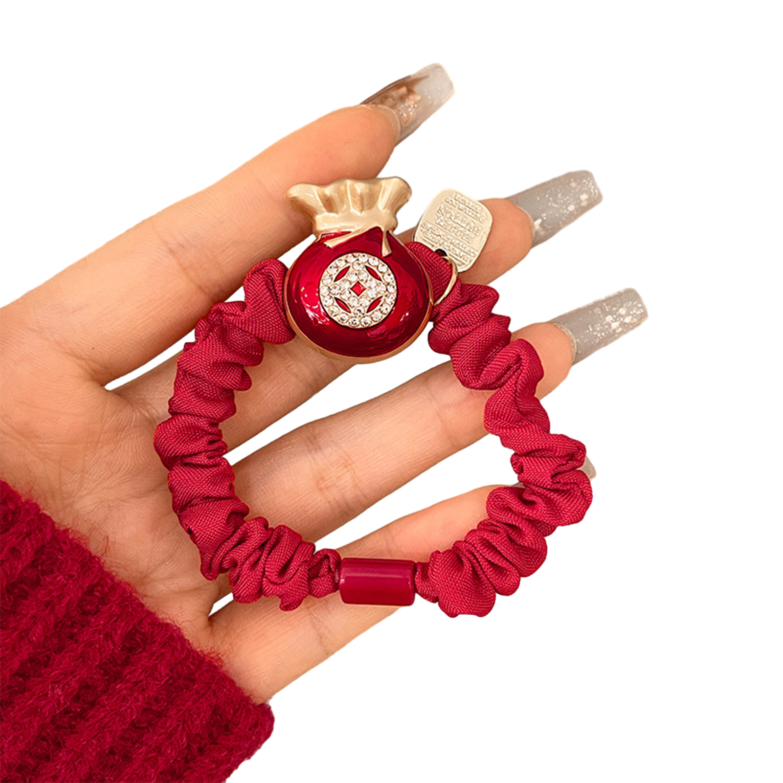 Girls Hair Rope Year of Dragon Festive High Elasticity Anti-slip Anti ...