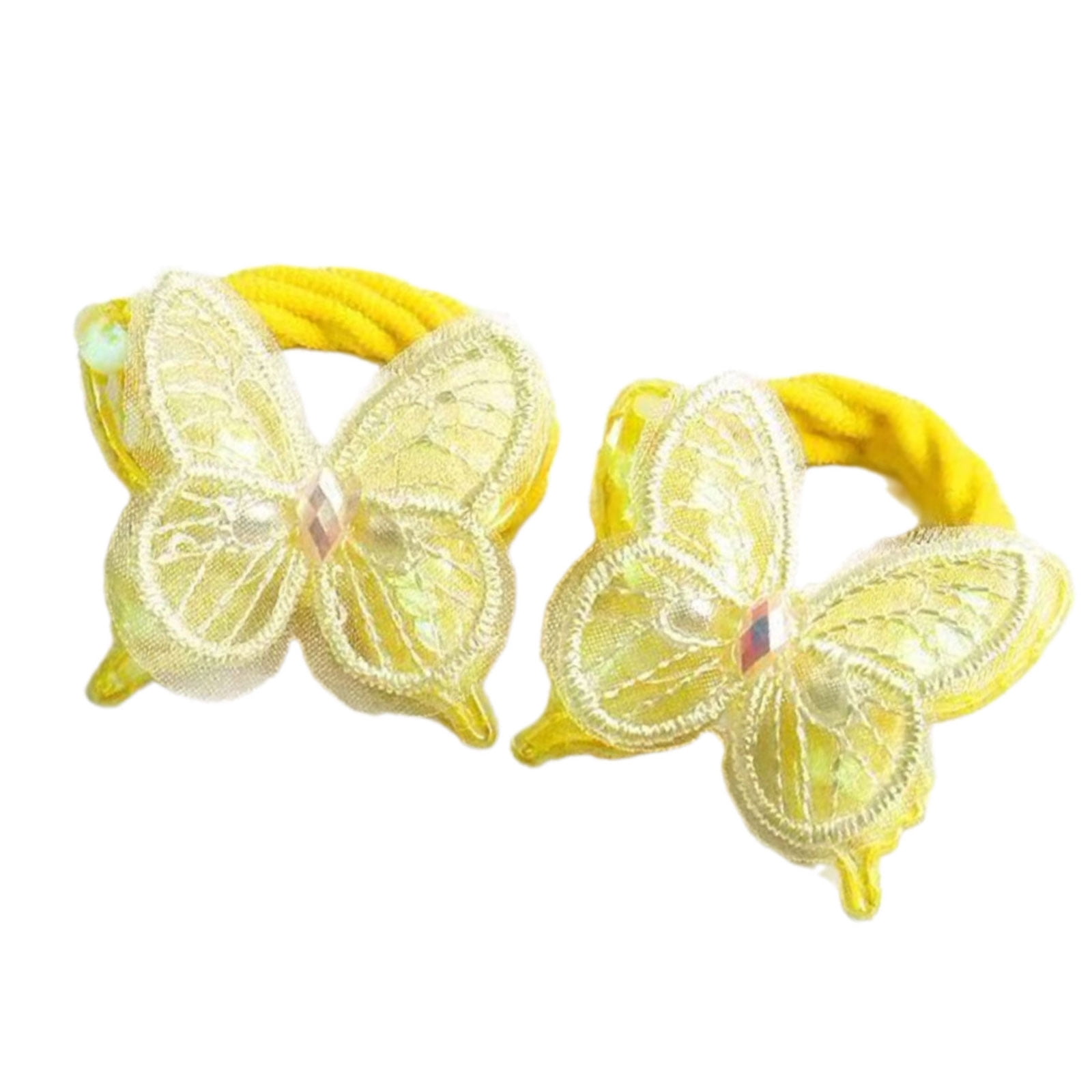 Girls Hair Scrunchies Thick Sequined 2000s Hair Scrunchy Elegant Hair ...