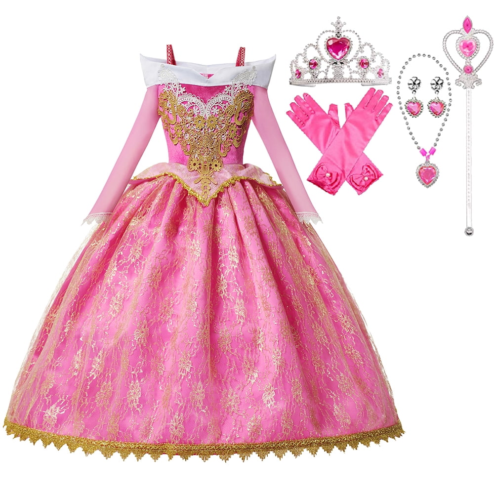 Walmart Kids Halloween Princess Dress Costume with Accessories for ...