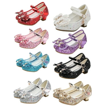 Akiihool Party Shoes for Teen Girls Heels Toddler Girls Dress Shoes ...