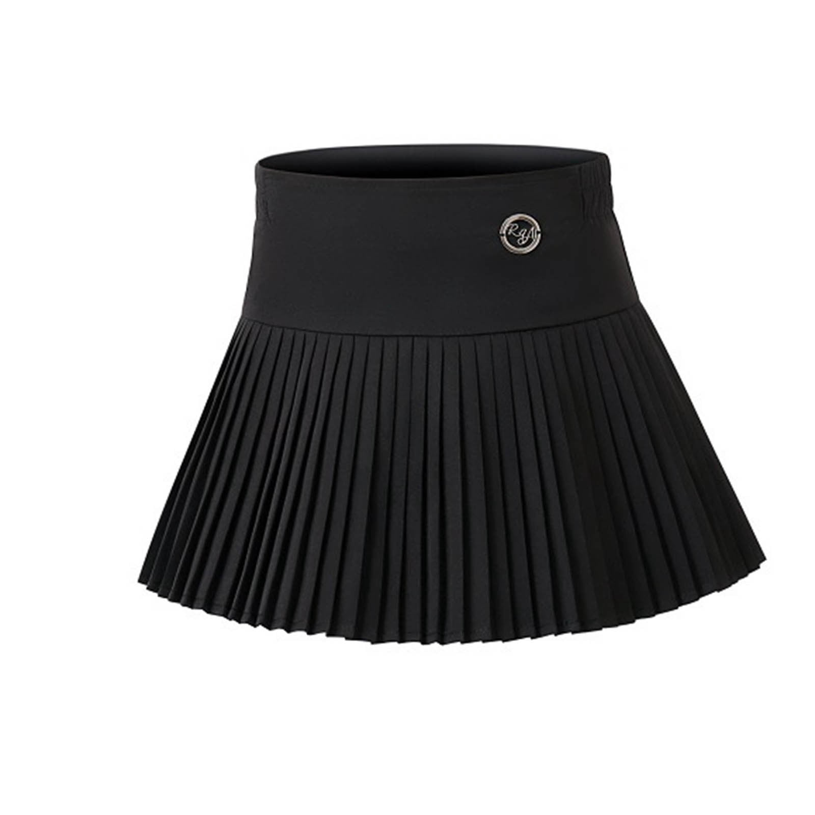 Girls' High Waist Pleated Skirt A-line Stretch Tennis Skater Skirts for ...
