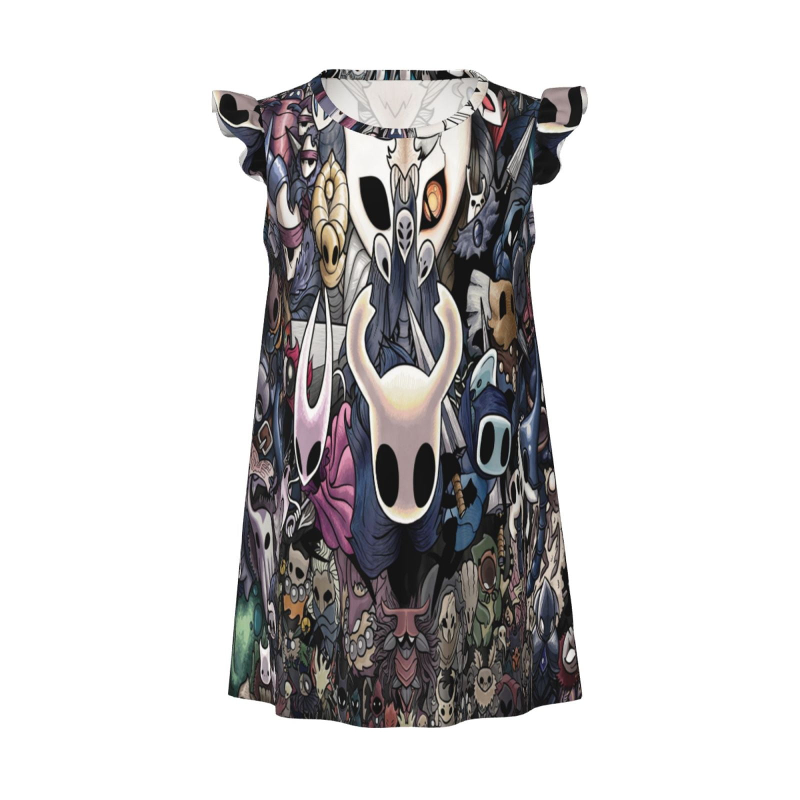 Girls Hollow Knight Nightgown Princess Pajama Dresses For Girls ...