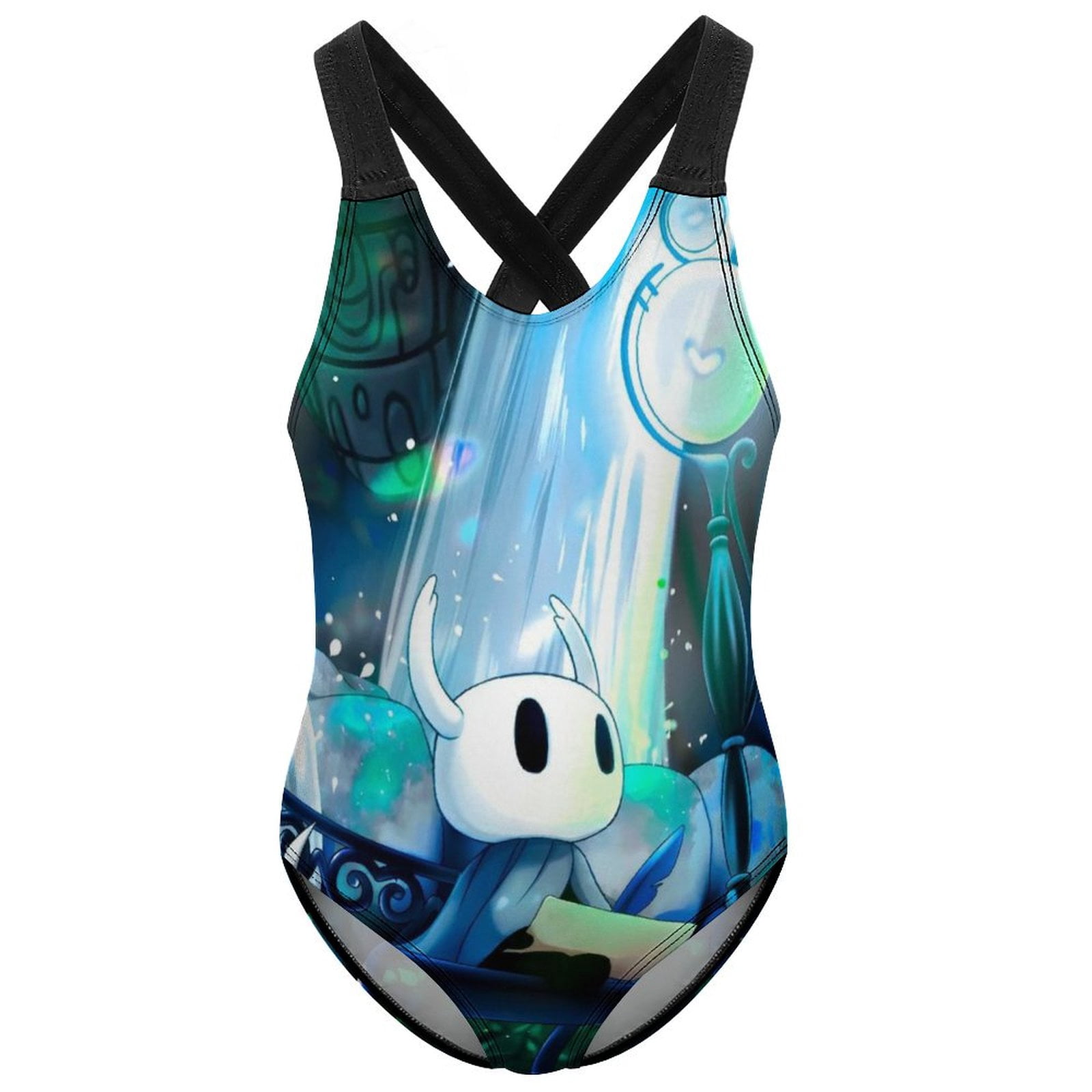 Girls Hollow Knight One Piece Swimsuit Bathing Suit Summer Swimwear ...