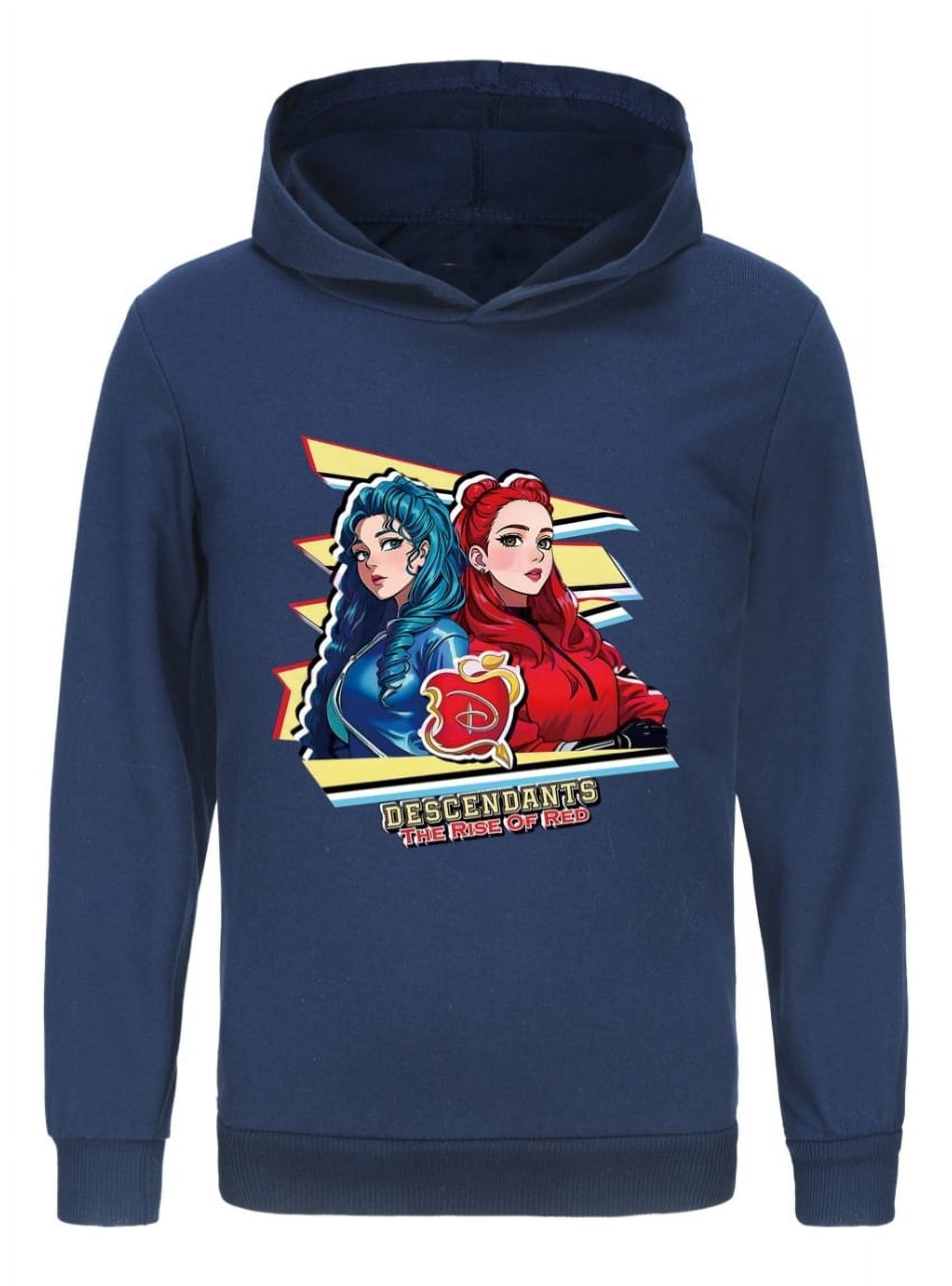 Girls Hoodie -Descendants 4 The Rise of Red Princess Red & Chloe ...