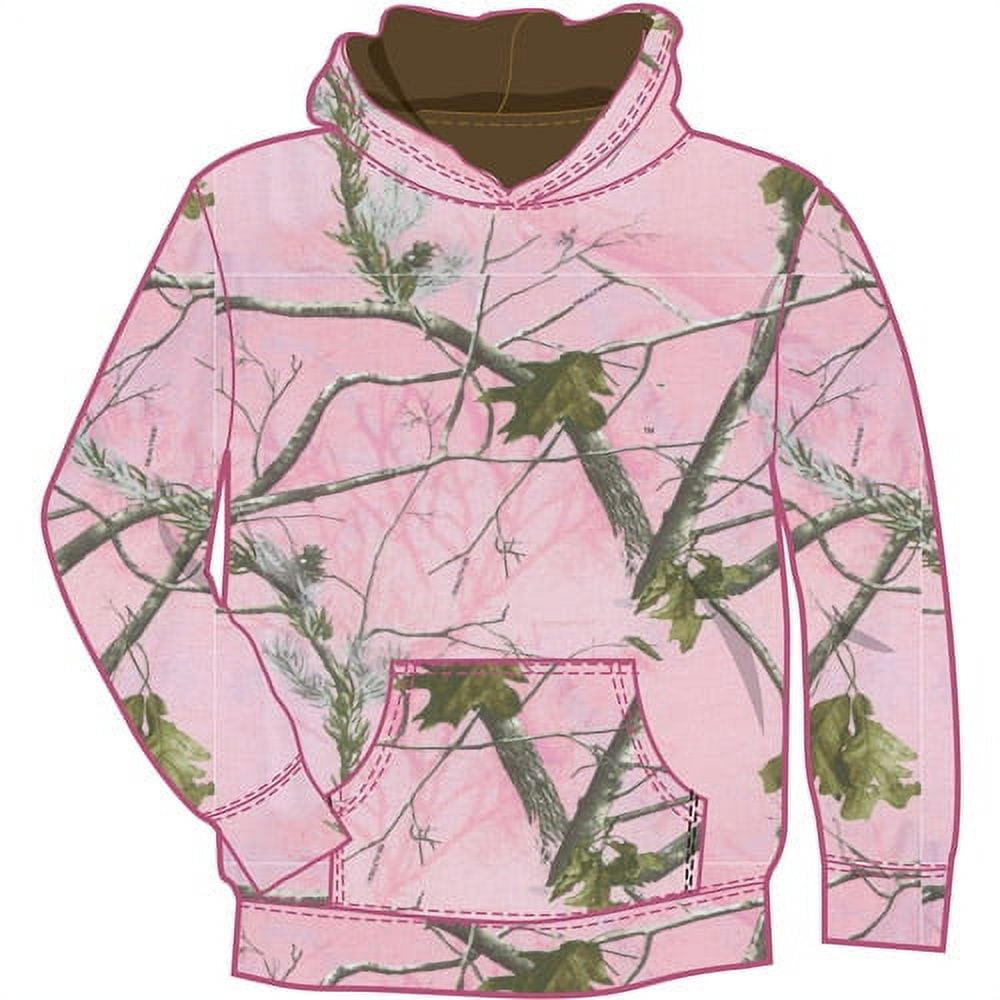 Girls' Hoodie, Pink - Walmart.com