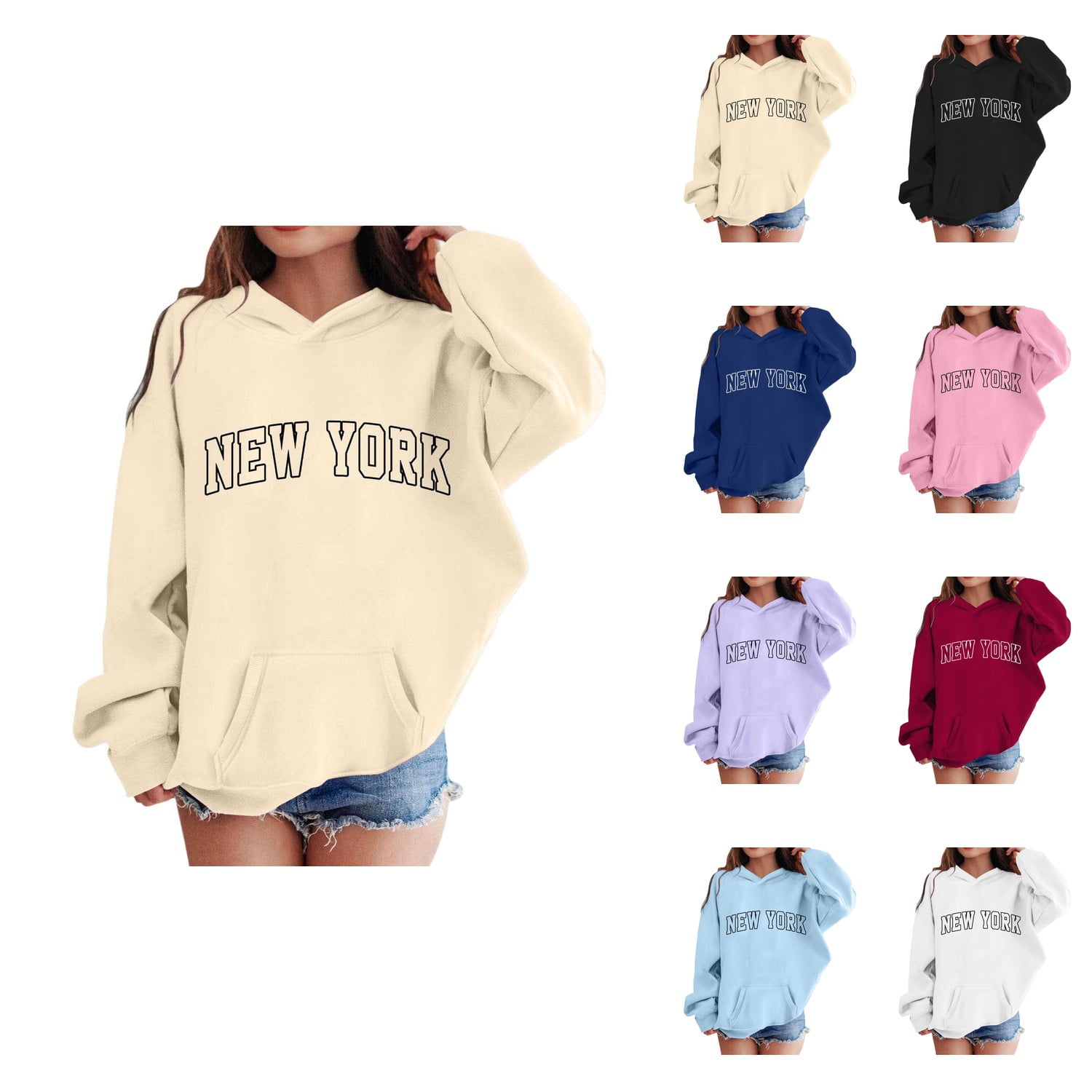 Girls Hoodies And Sweatshirts For Girls Cute Long Sleeve Pullover ...
