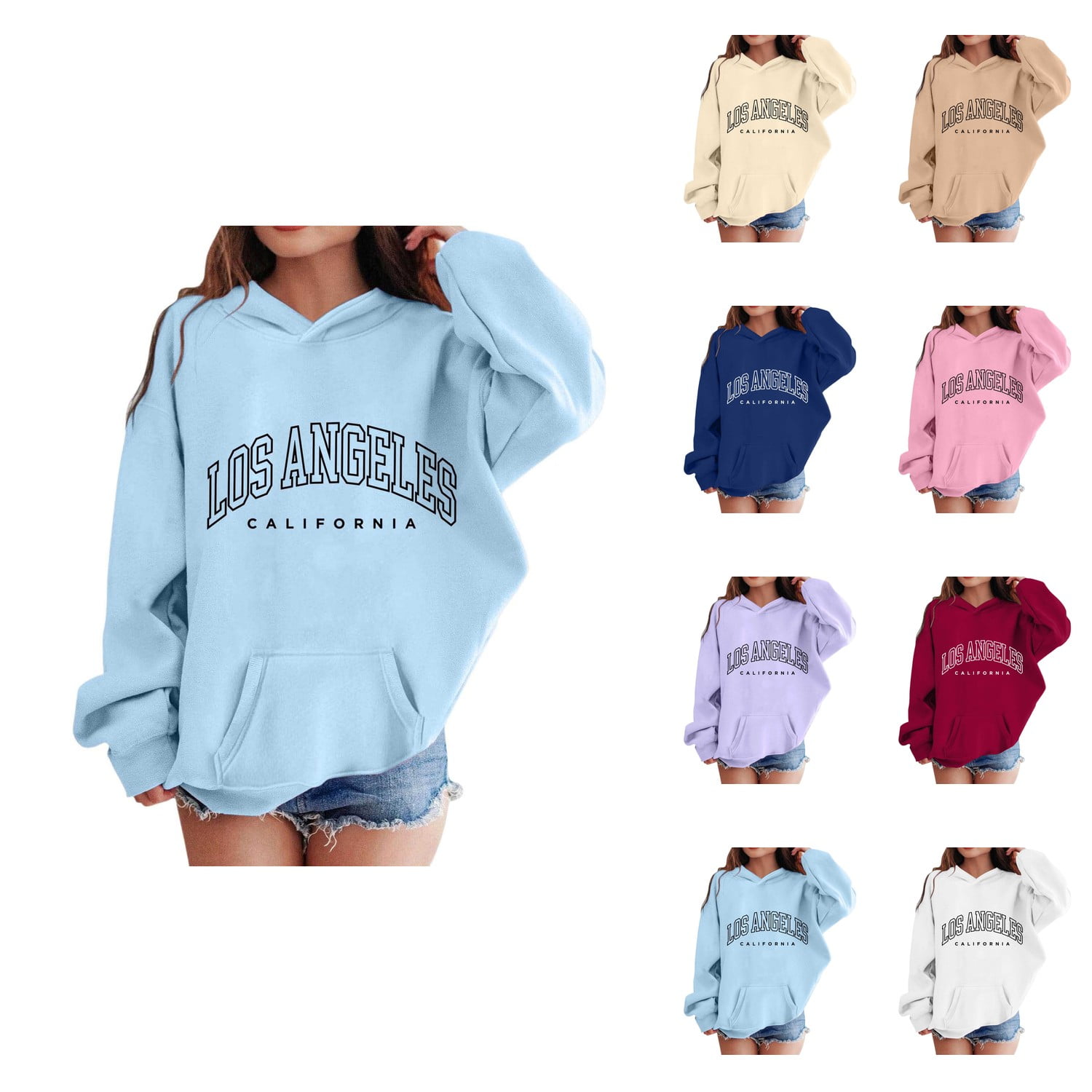 Girls Hoodies And Sweatshirts For Girls Cute Long Sleeve Pullover ...