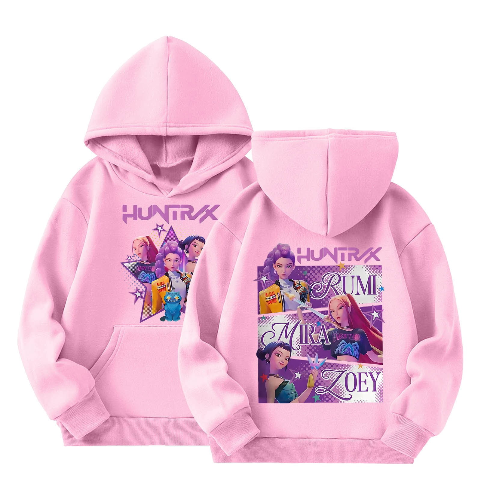 Girls Hoodies & Sweatshirts Cute Graphic Long Sleeve Hoodie for Kids ...