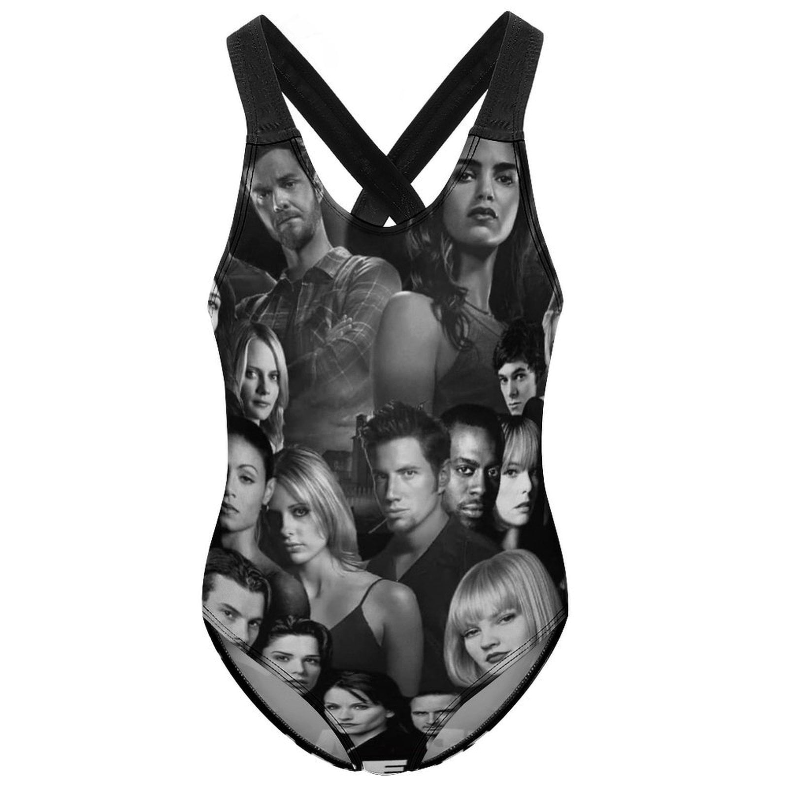 Girls Horror Movie Scre-am0 One Piece Swimsuits Bathing Suits Cross ...