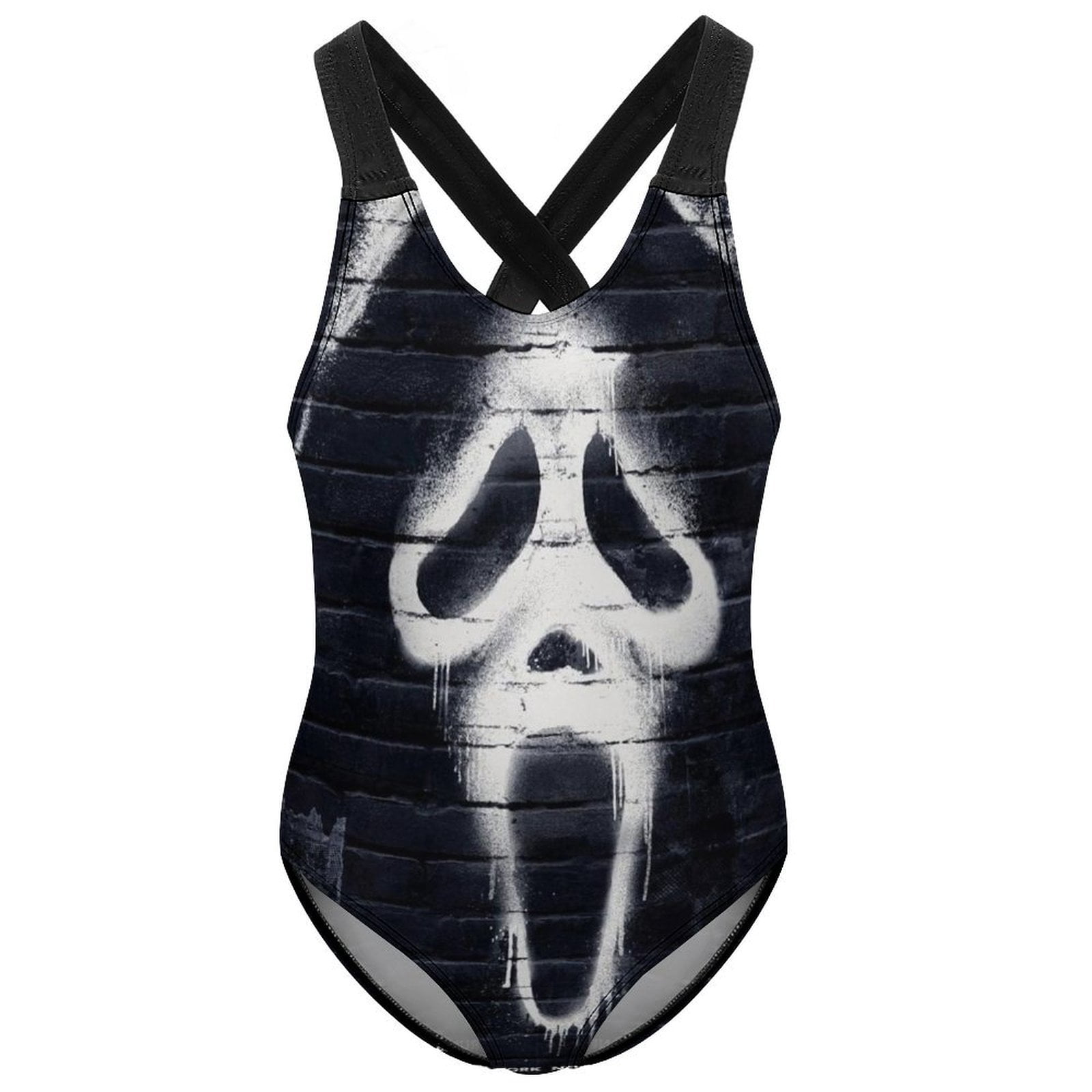 Girls Horror Movie Scre-am0 One Piece Swimsuits Bathing Suits Cross ...