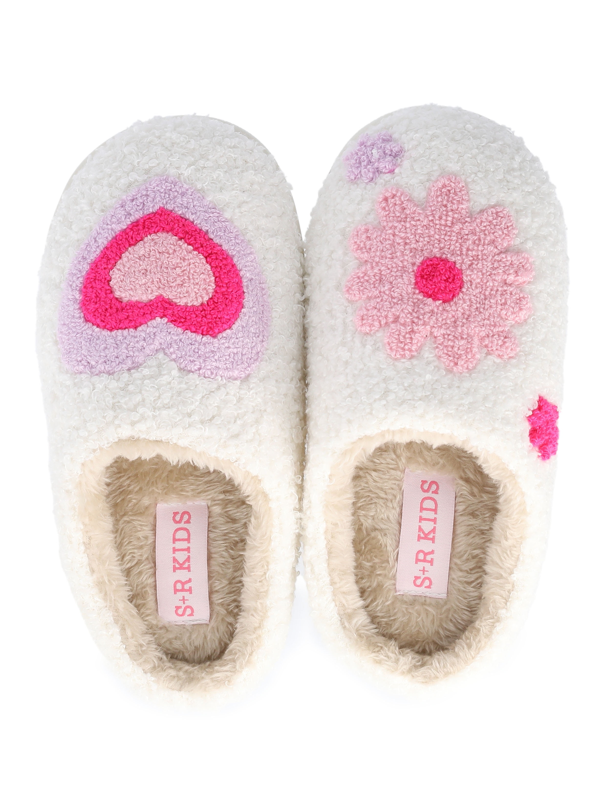 S+R Girls Icon Slide On Slippers - Walmart.com