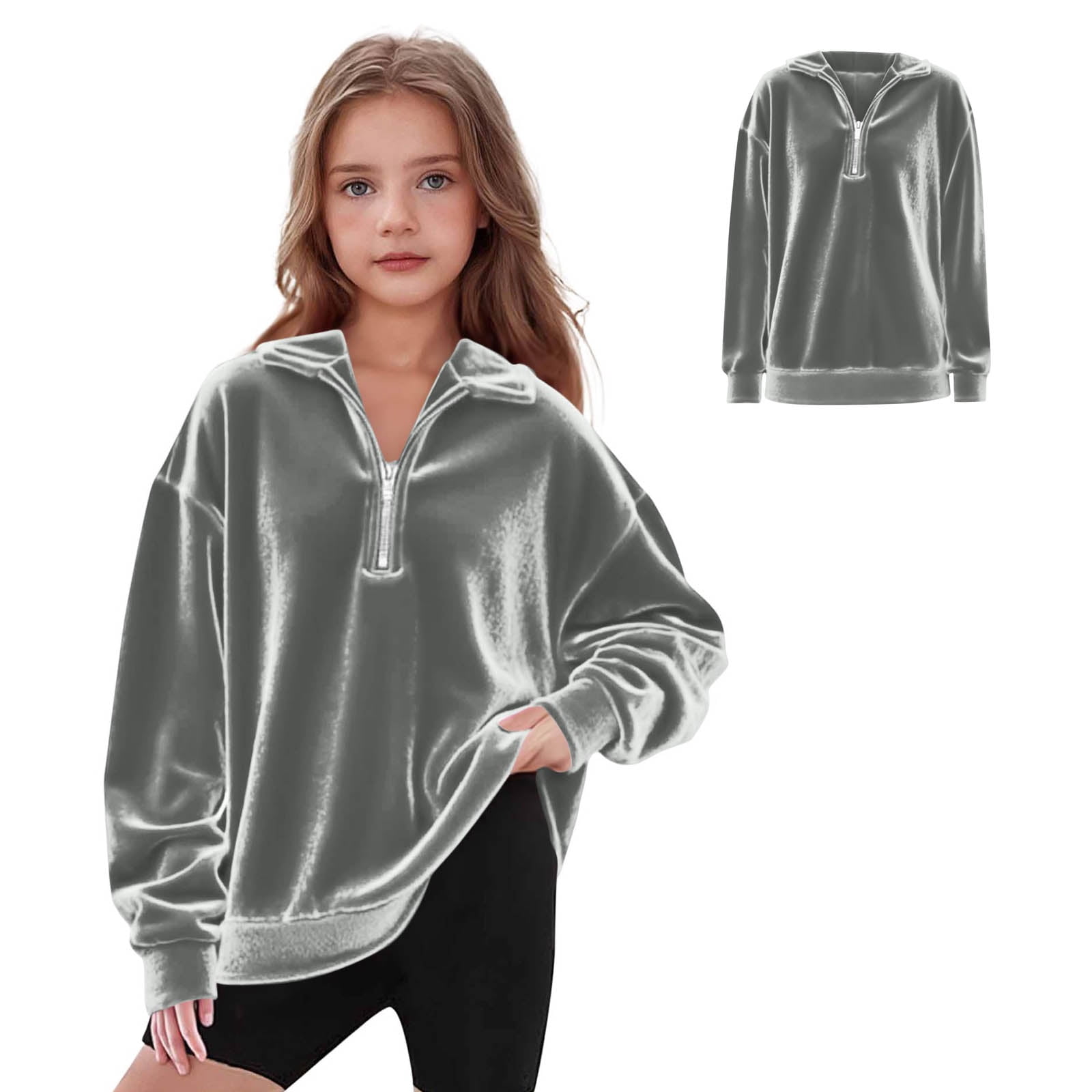 Girls Jacket Girls Windbreaker Jacket Zip Hoodie Kids Lightweight ...