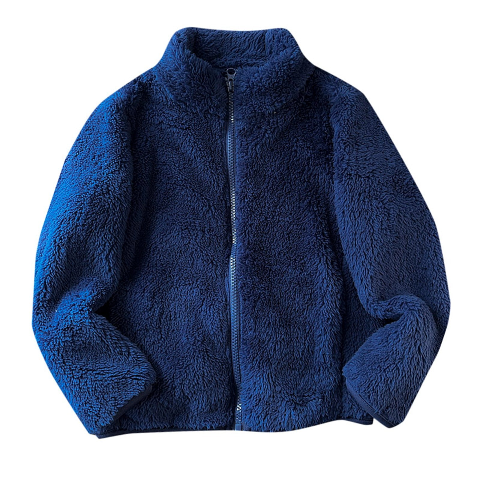 Girls Jacket Sherpa Polar Fall Winter Full Zip Fuzzy Coat Outwear with ...