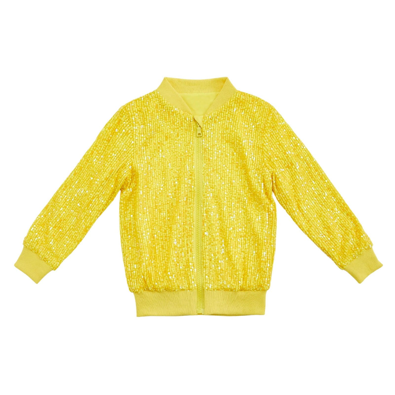 Girls Jackets Children Sequin Jackets, Kids Festival Party Performance ...